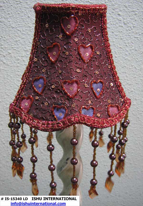 Embroidered Lamp Shade | Hand Embroidered Lamp Shade Suppliers